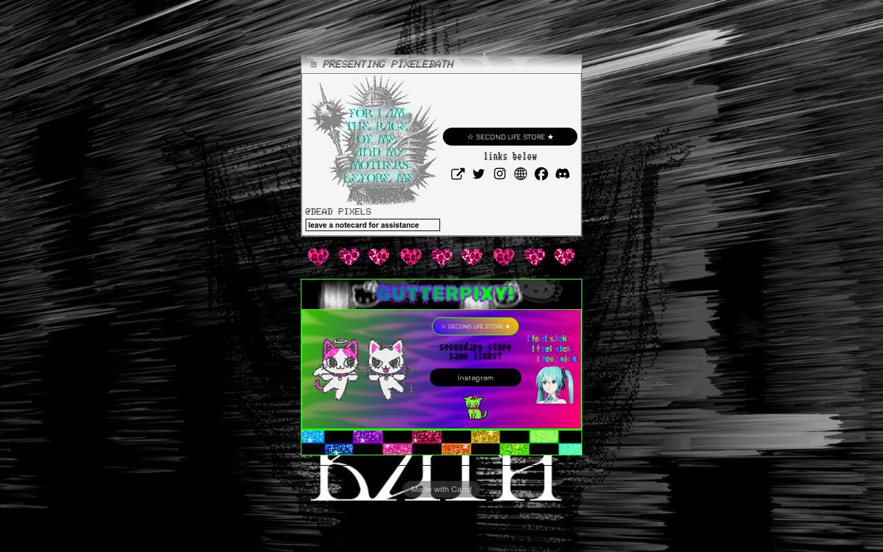 PIXELBATH / GUTTERPIXY / MIDNIGHT MASS